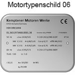 Motortypenschilder – Schülerunterlagen